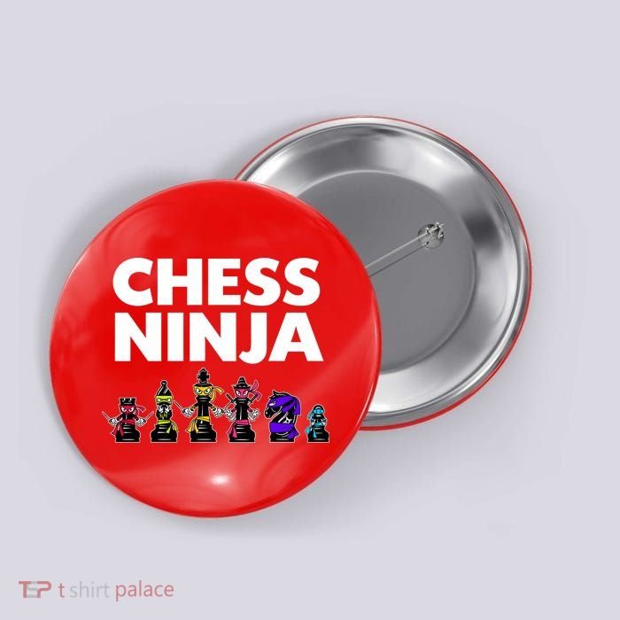 Cool Chess Art For Boy Chess Player Chess Lovers Button | TShirtPalace