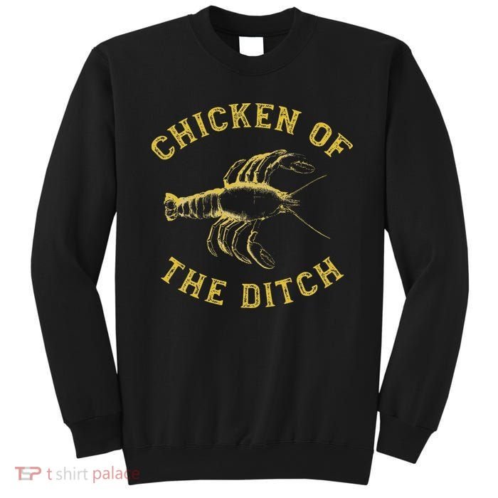 Crawfish Chicken Ditch Retro Cajun Food Gif Sweatshirt | TShirtPalace