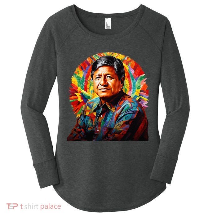 Cesar Chavez Hispanic Heritage Month Women's Perfect Tri Tunic Long ...