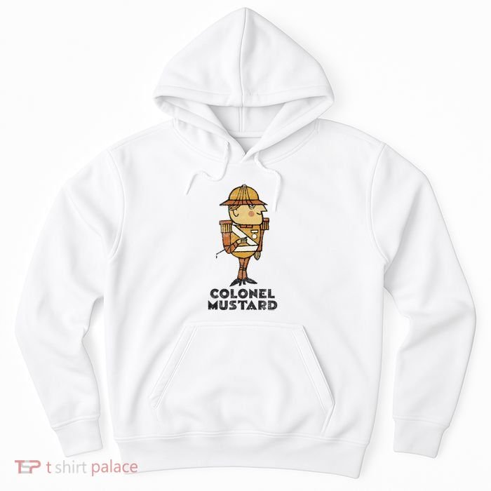 Clue Colonel Mustard Retro Poster Hoodie
