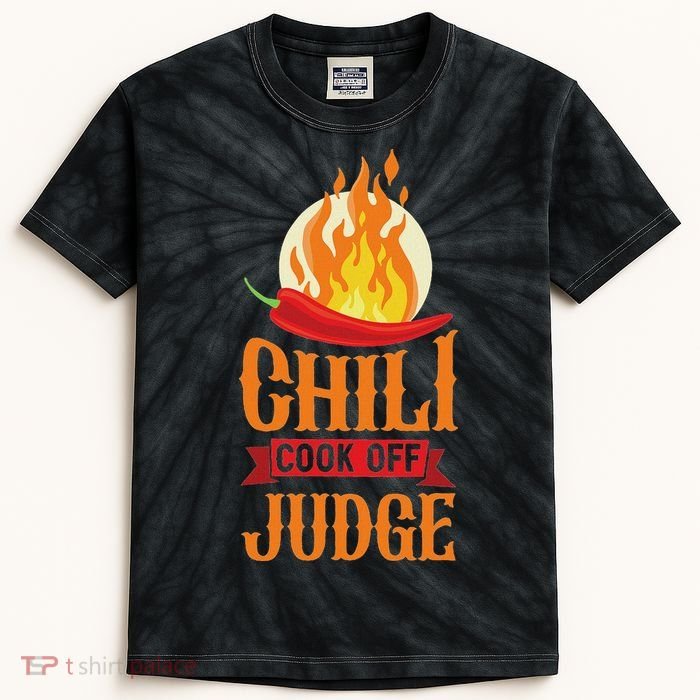 Chili Cook Off Judge Red Chili Kids Tie-Dye T-Shirt | TShirtPalace