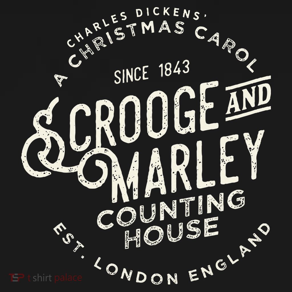 Christmas Carol Scrooge & Marley Holiday Design Tradition Ho