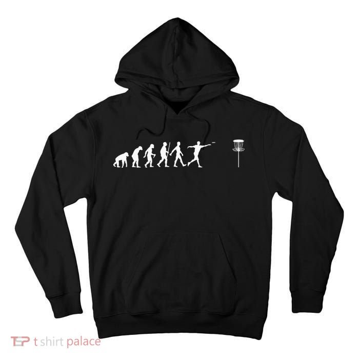 Cool Disc Golf Design Disc Golf Player Tall Hoodie | TShirtPalace