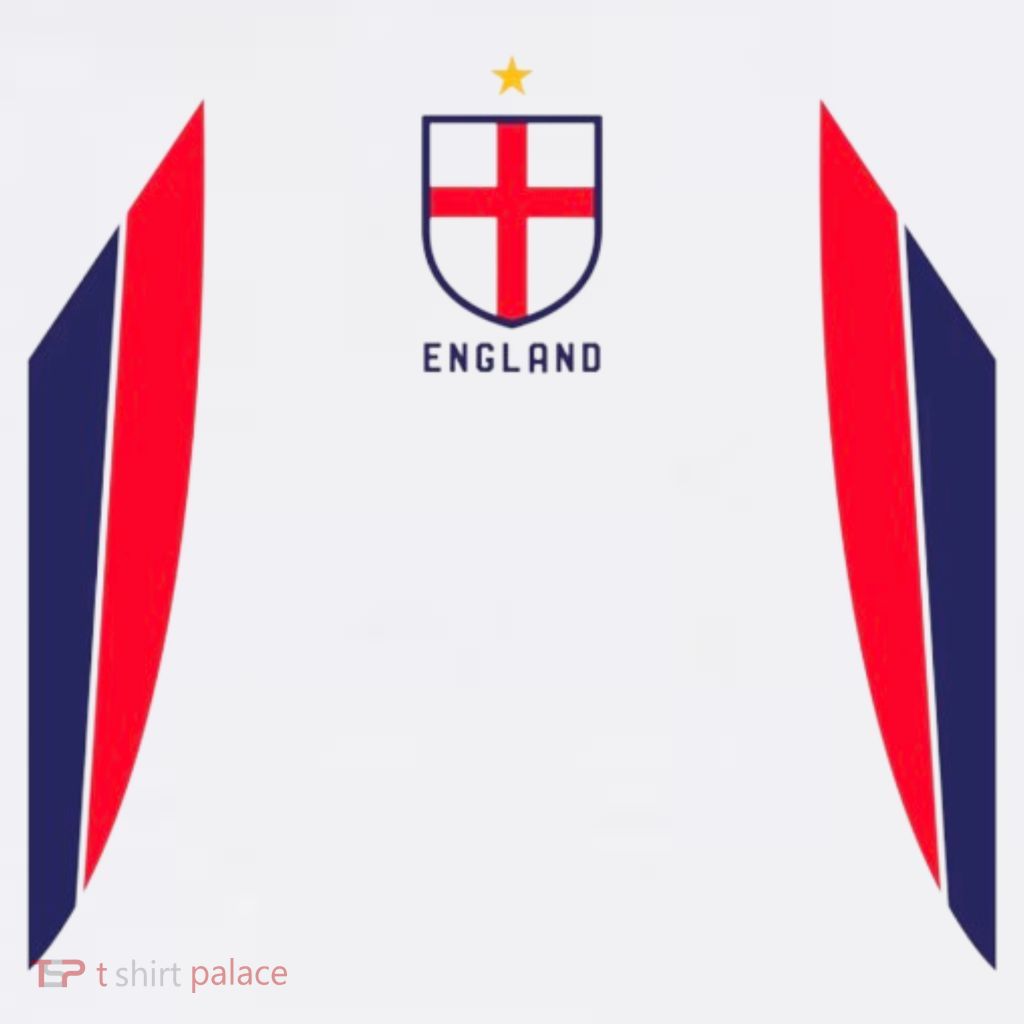 Cool England Soccer Jersey Women's Racerback Tank | TShirtPalace