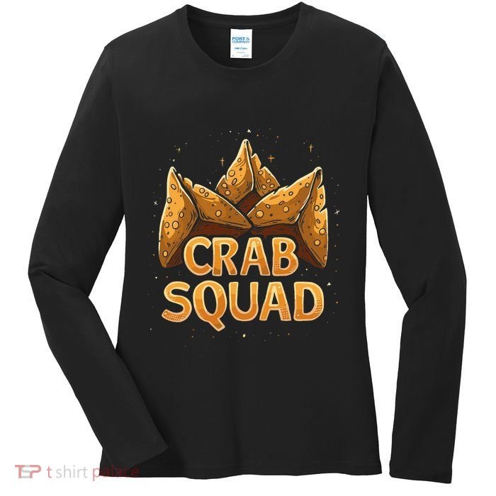 Chinese Food Aesthetic Goons Meme Funny Crab Rangoon Women's Long ...