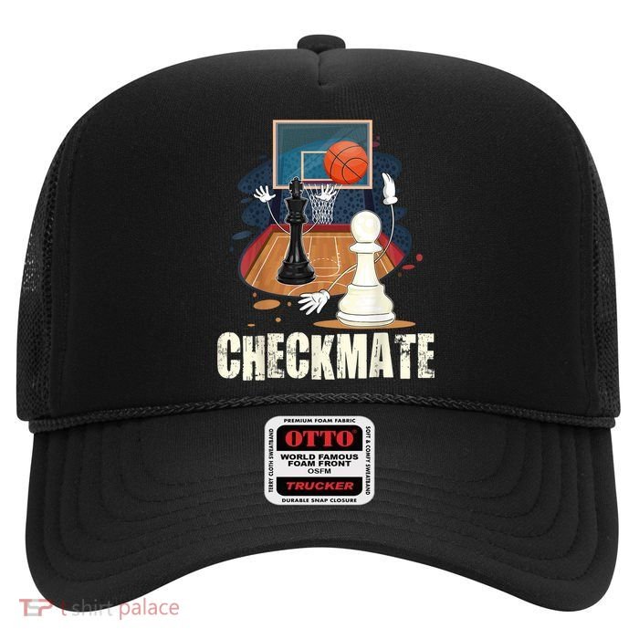 Checkmate Funny Chess Lovers Novelty Gifts Boy Trucker Hat | TShirtPalace