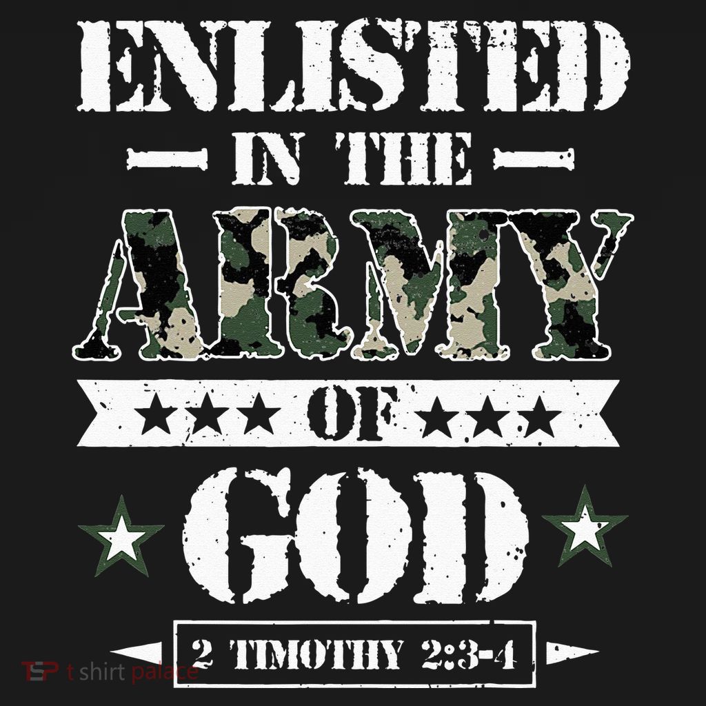 Christian gifts religious bible verse scriptures God's Army Softstyle ...