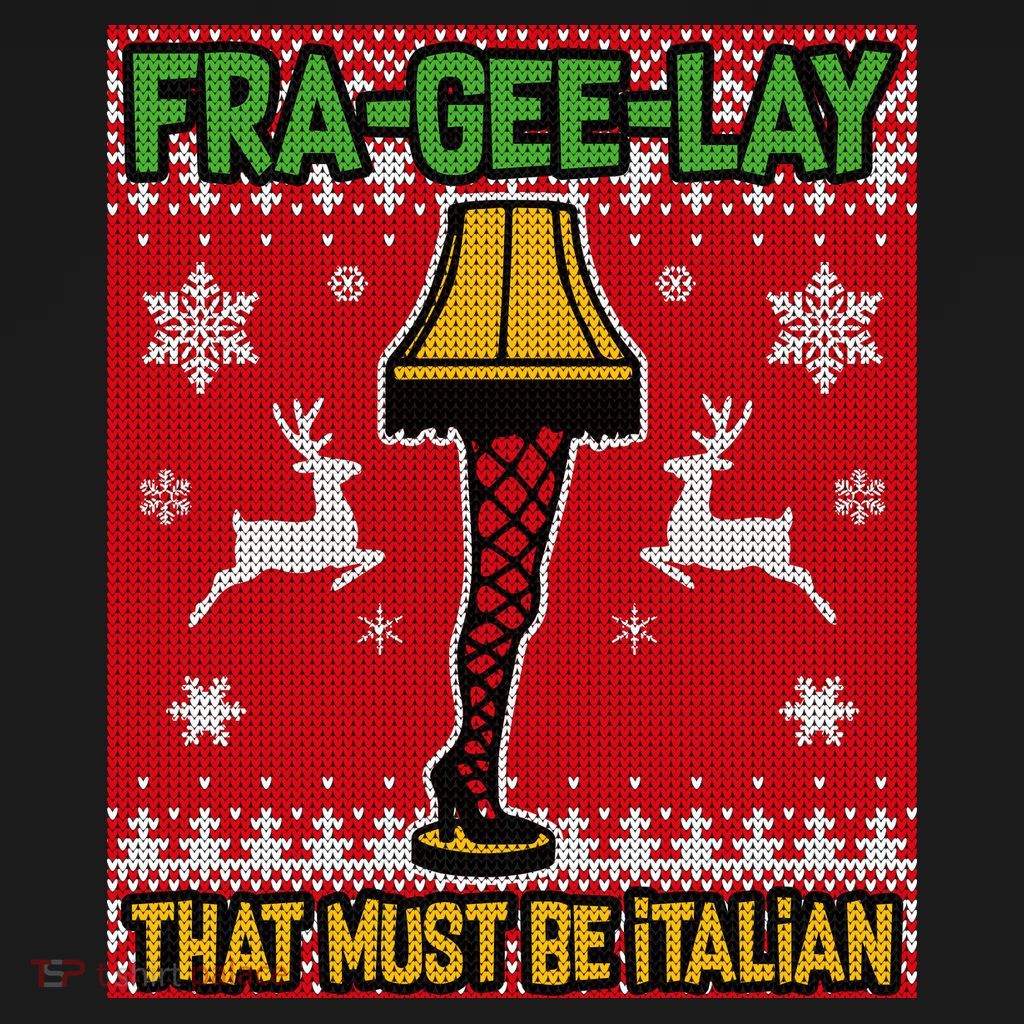 Christmas Lamp Fra Gee Lay Ugly Tall Hoodie | TShirtPalace