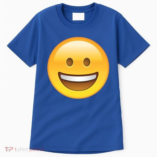 Classic Emoji Smiley Face Tall T-Shirt | TShirtPalace