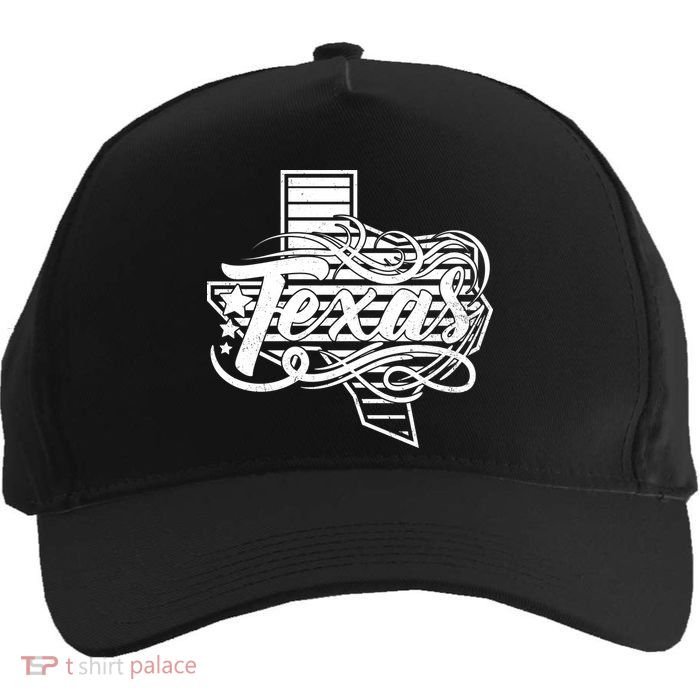 Classic Texas State Five-Panel Snapback Cap | TShirtPalace