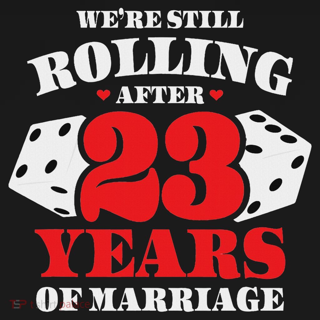 Couples Married 23 Years Funny 23rd Wedding Anniversary Wome