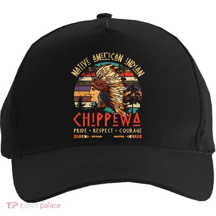 Chippewa Native American Indian Pride Indigenous Tribe Five-Panel ...