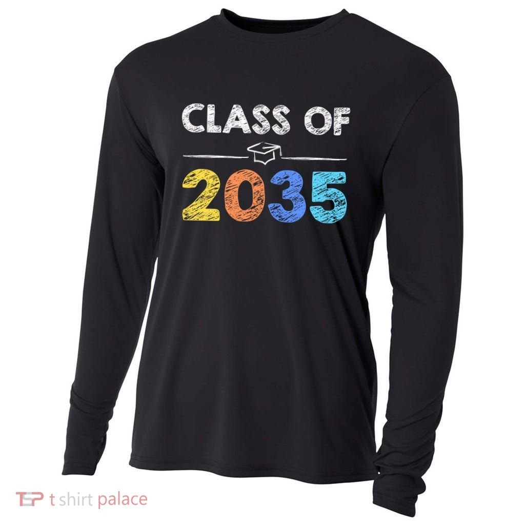 Class Of 2035 Future Graduate Cooling Performance Long Sleeve Crew ...