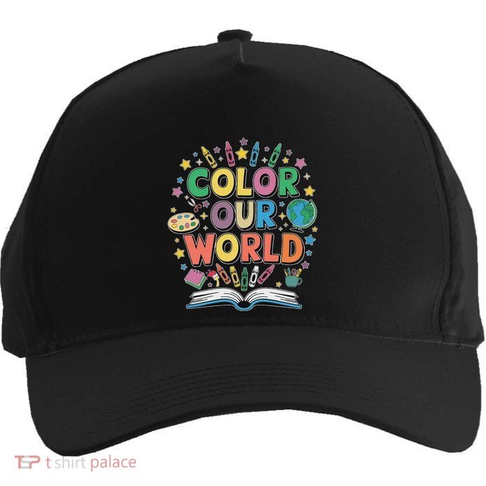 Color Our World Summer Reading Art And Creativity Enthusiast Five-Panel ...