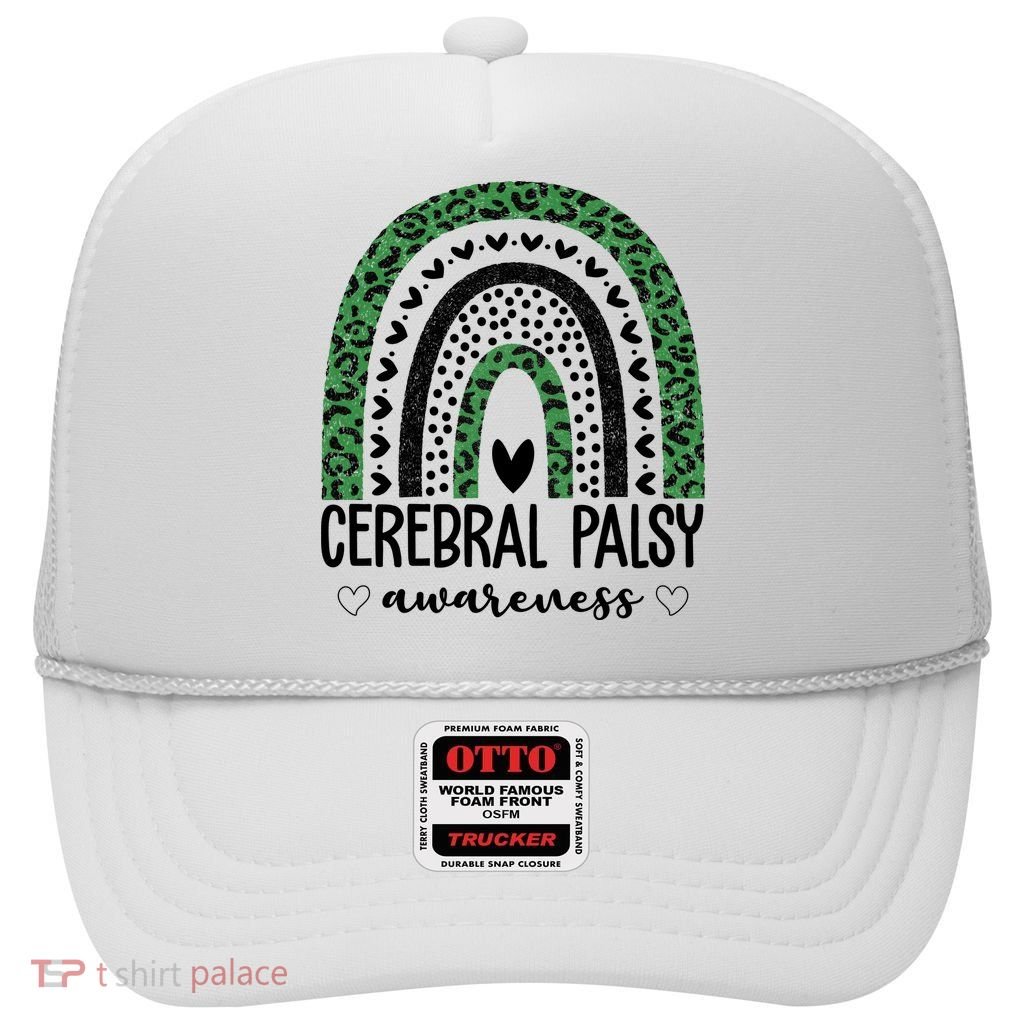 Cerebral Palsy Awareness Rainbow Hat