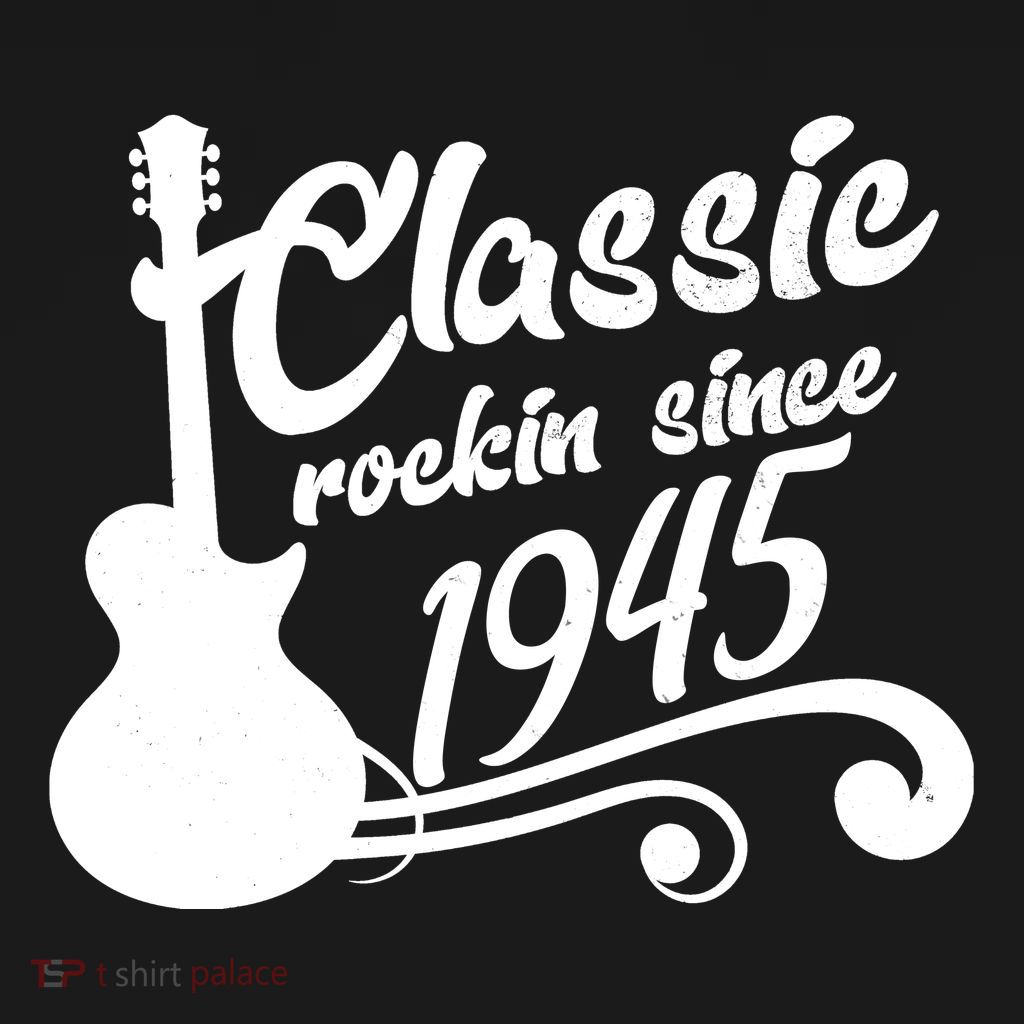 Classic Rockin Since 1945 80th Birthday Women's Perfect Tri Rocker Tank ...