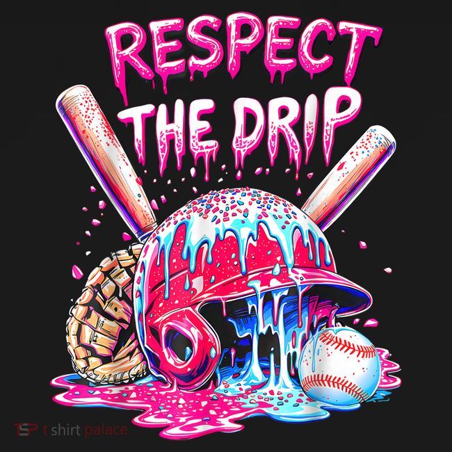 Cool Sport Baseball Home Plate Drip With Sprinkles Drip Cooling ...
