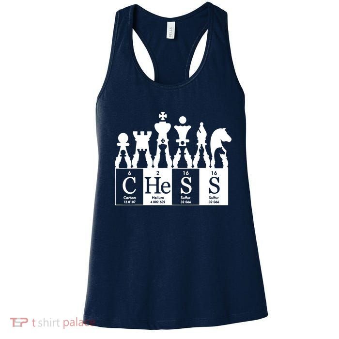Chess Sets Periodic Table Elements Women's Tank Top | TShirtPalace
