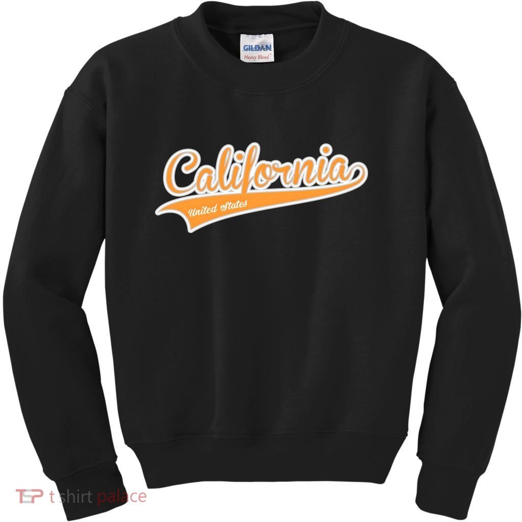 California Varsity Style Kids Sweatshirt | TShirtPalace