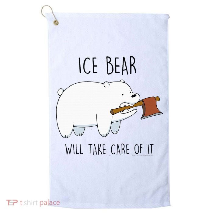 Cn We Bare Bears Ice Bear Will Take Care Of It Platinum Collection Golf ...