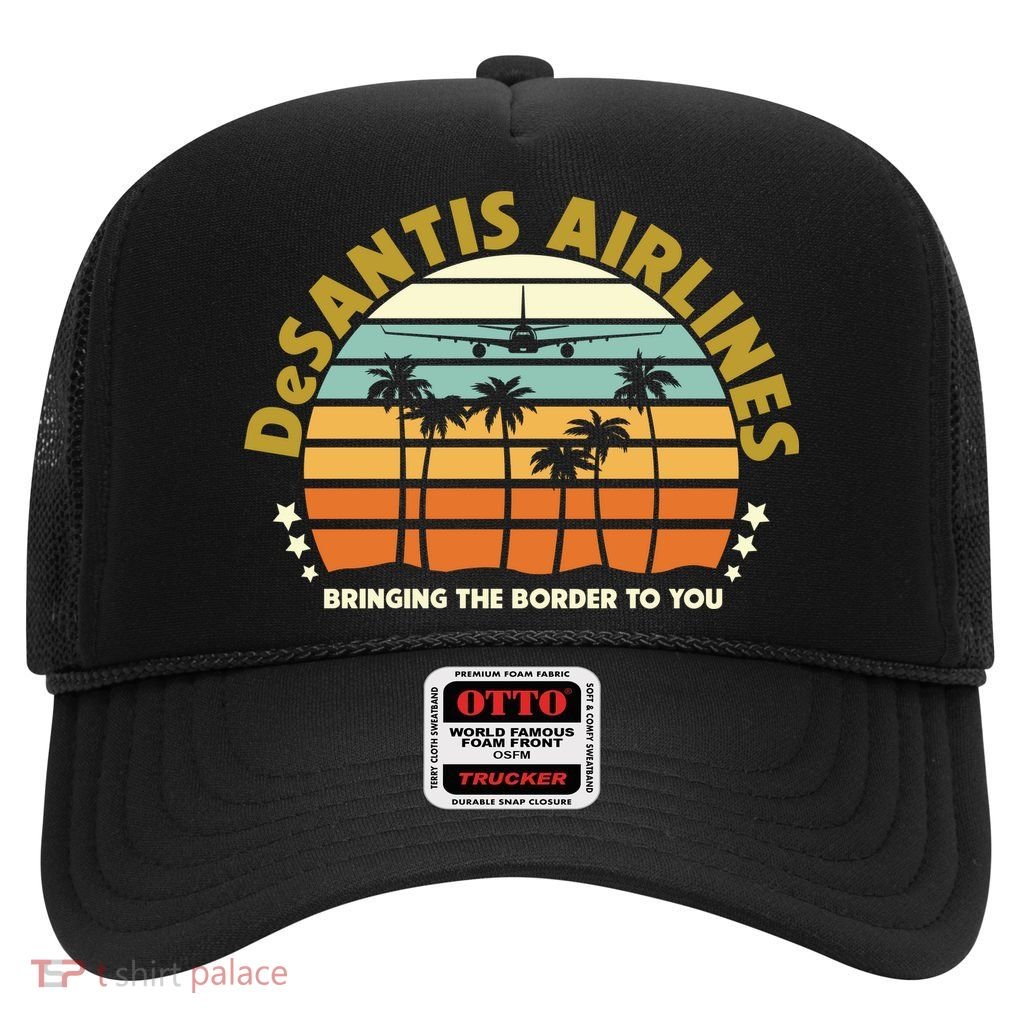 DeSantis Airlines Bringing The Border To You Meme Retro Florida Style ...