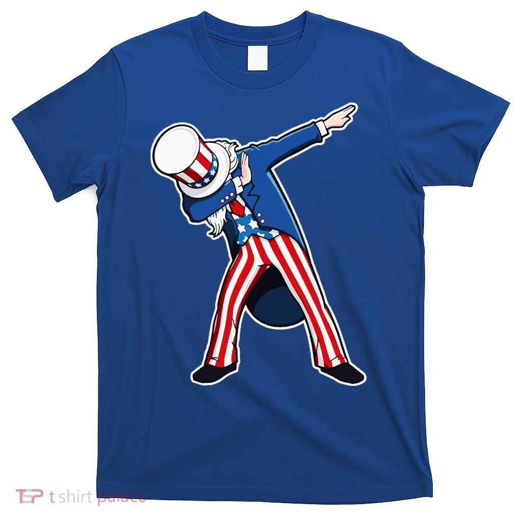 Dabbing Uncle Sam 4th of July Independence Day T-Shirt