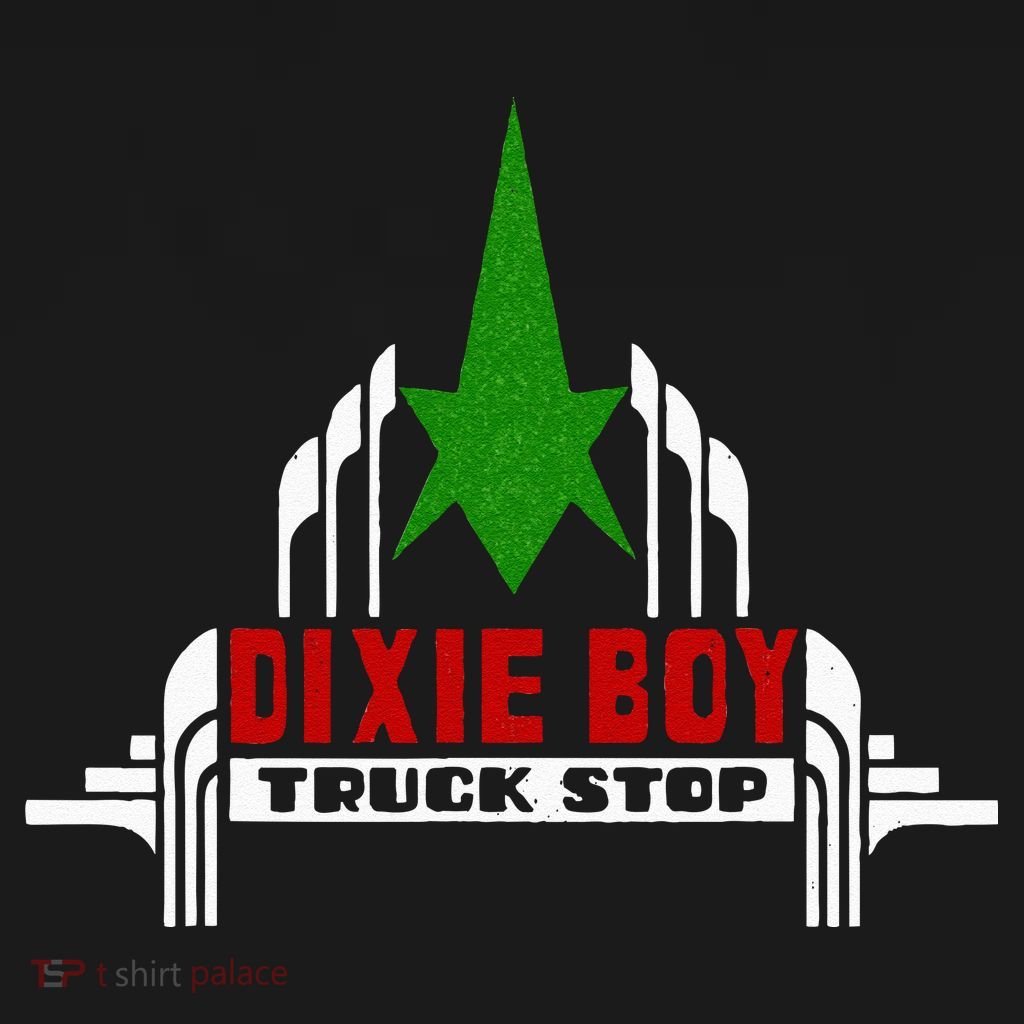 Dixie Boy Truck Stop Maximum Funny Overdrive Hoodie | TShirtPalace
