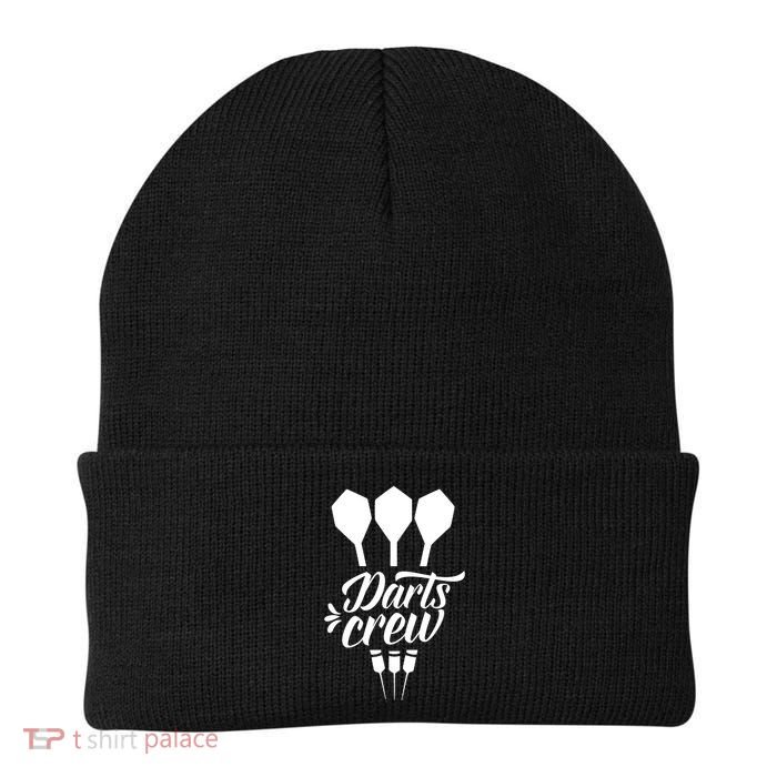 Darts Crew Squad Dart Team Gift Knit Cap Winter Beanie | TShirtPalace