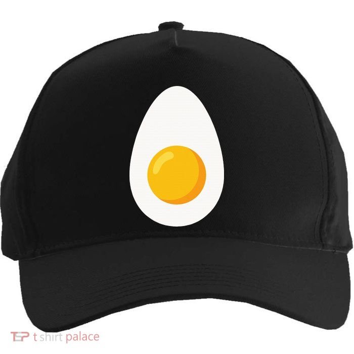 Deviled Egg Costume Funny Halloween Egg Costume Five-Panel Snapback Cap ...