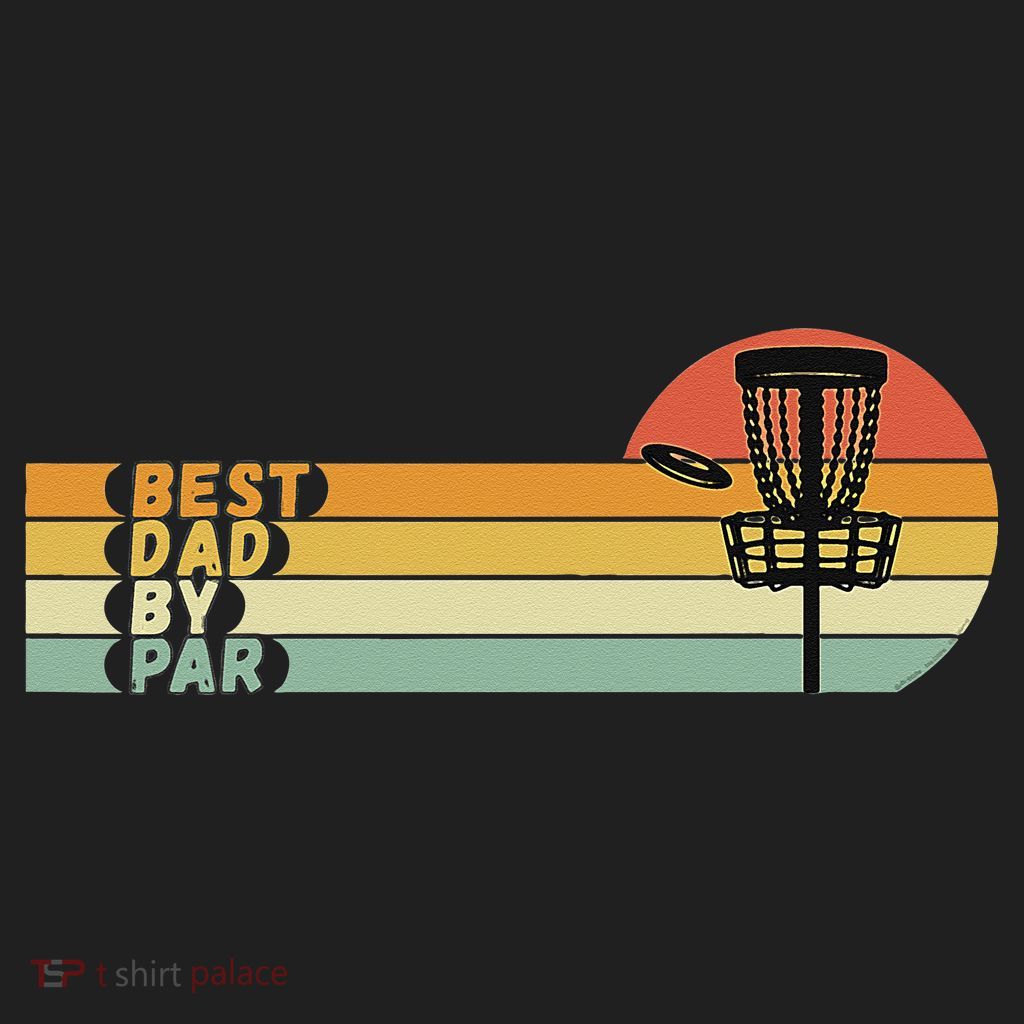 Disc Golf Best Dad By Par Father's Day Disc Golf Trucker Hat | TShirtPalace