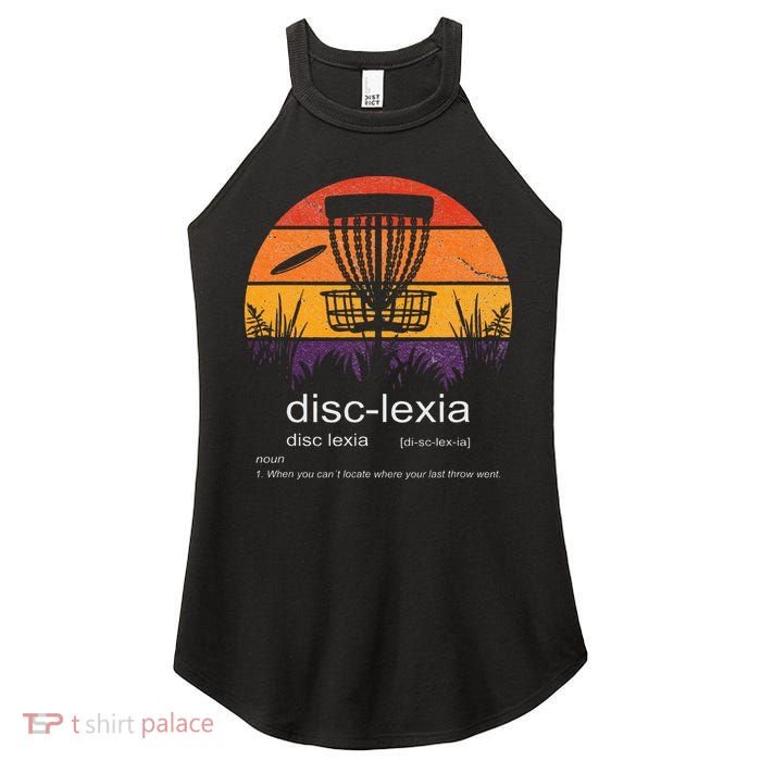 Disc Golf disclexia disc golf meme funny disc golf Women's Perfect Tri ...