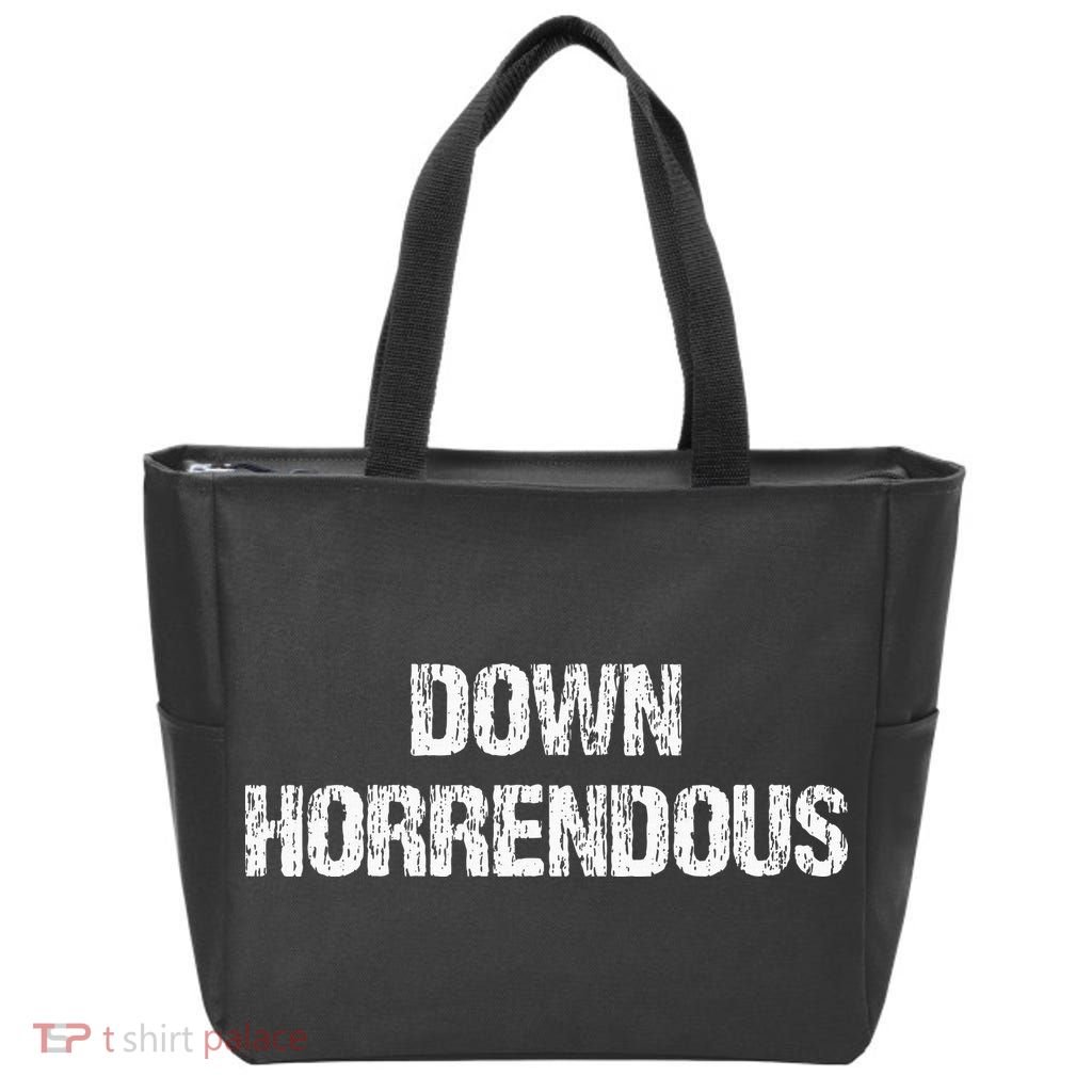 Down Horrendous Funny Meme Apparel Vintage Bag | TShirtPalace