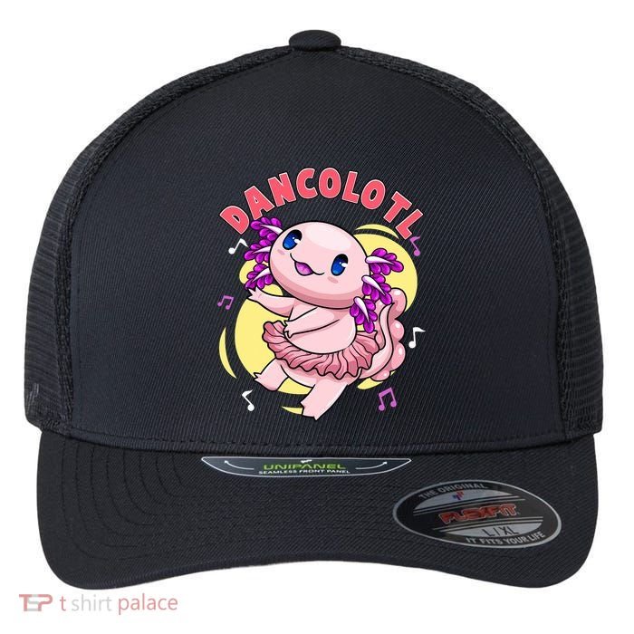 Dancolotl Kawaii Axolotl Dancing Axolotl Lover Ballet Dancer Flexfit ...
