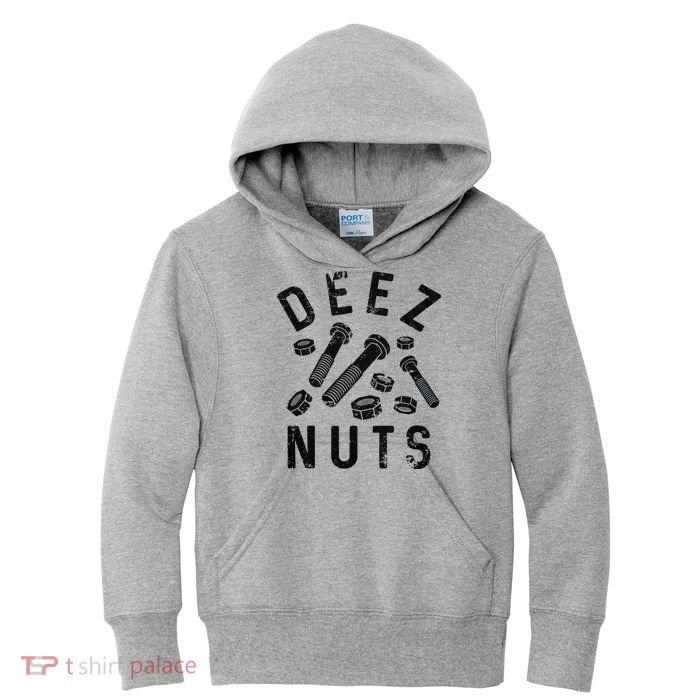 DEEZ NUTS (AND BOLTS) Kids Hoodie | TShirtPalace