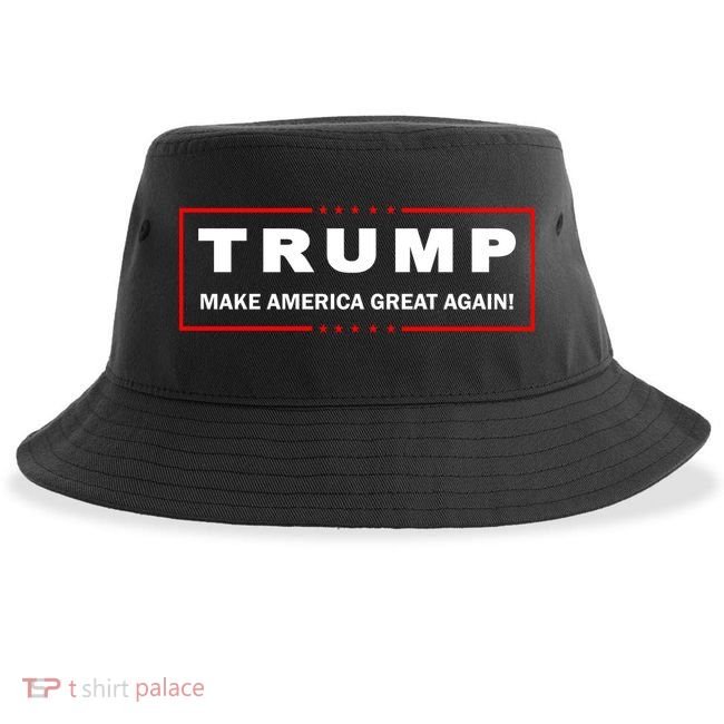 Donald Trump Election Make America Great Again Sustainable Bucket Hat ...