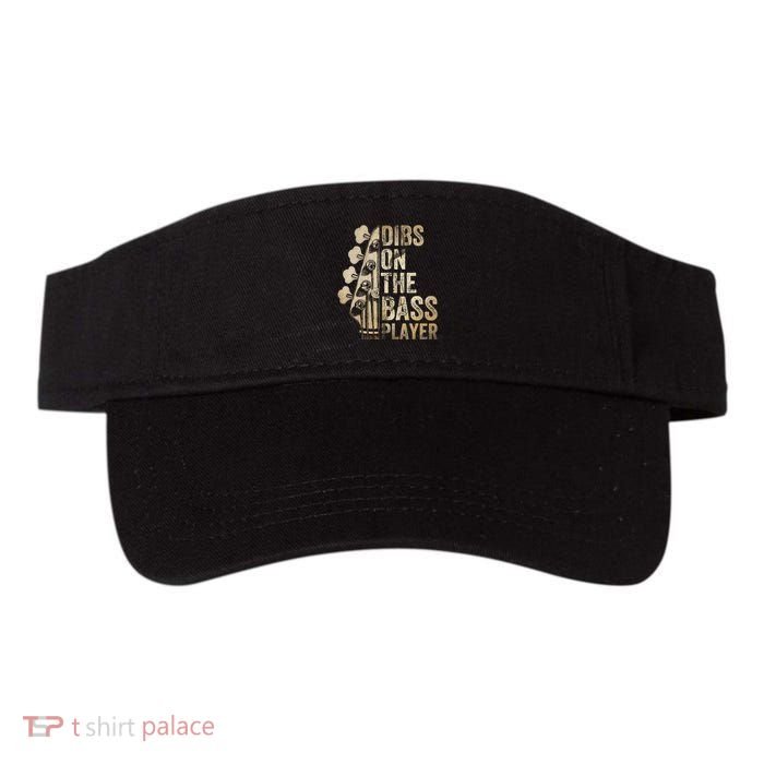 Dibs On The Bass Player Guitar Musician Visor