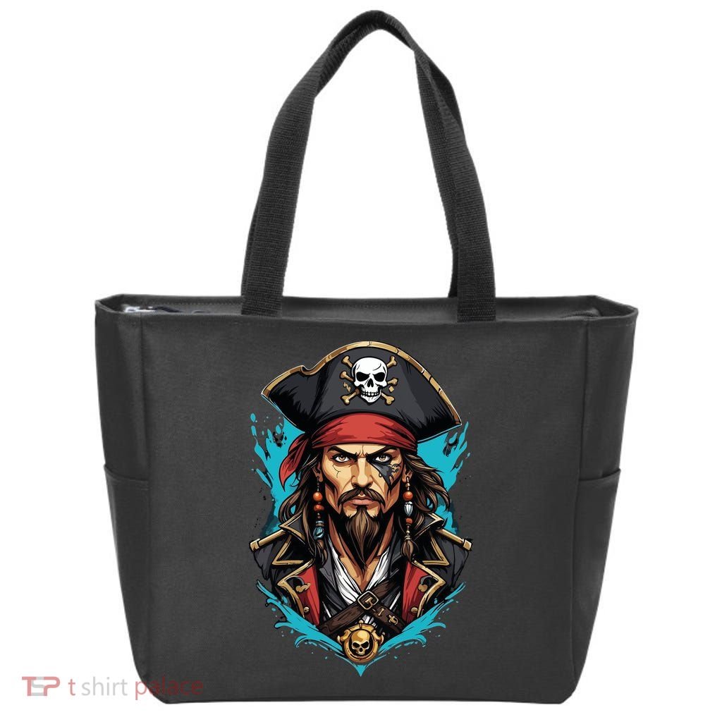 Detailed Pirate Face Bag