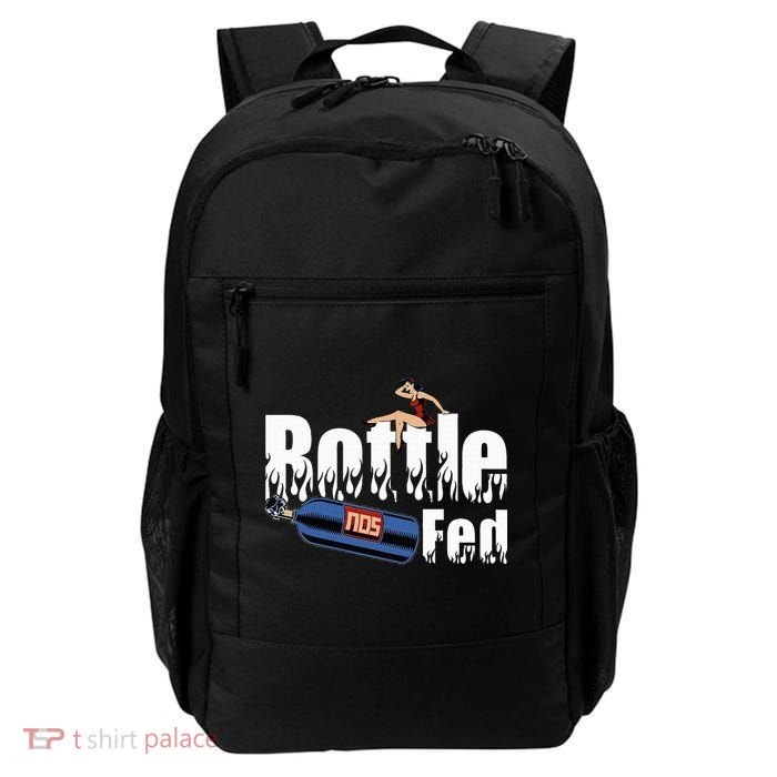 Drag Racing Race Car Power Adder Nos Bottle Fed Daily Commute Backpack ...
