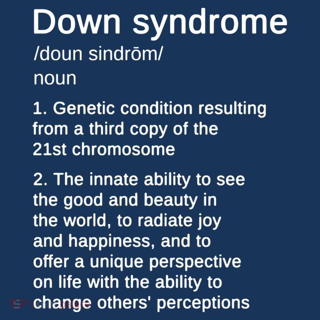 Down Syndrome Definition Awareness Month Zip Tote Bag | TShirtPalace