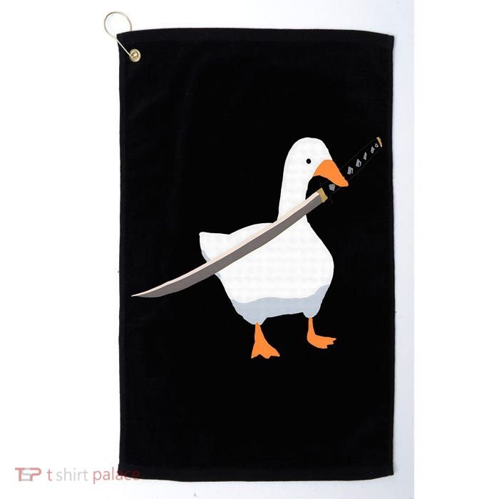 Duck with sword Duck wielding a Katana knife Goose Platinum Collection ...