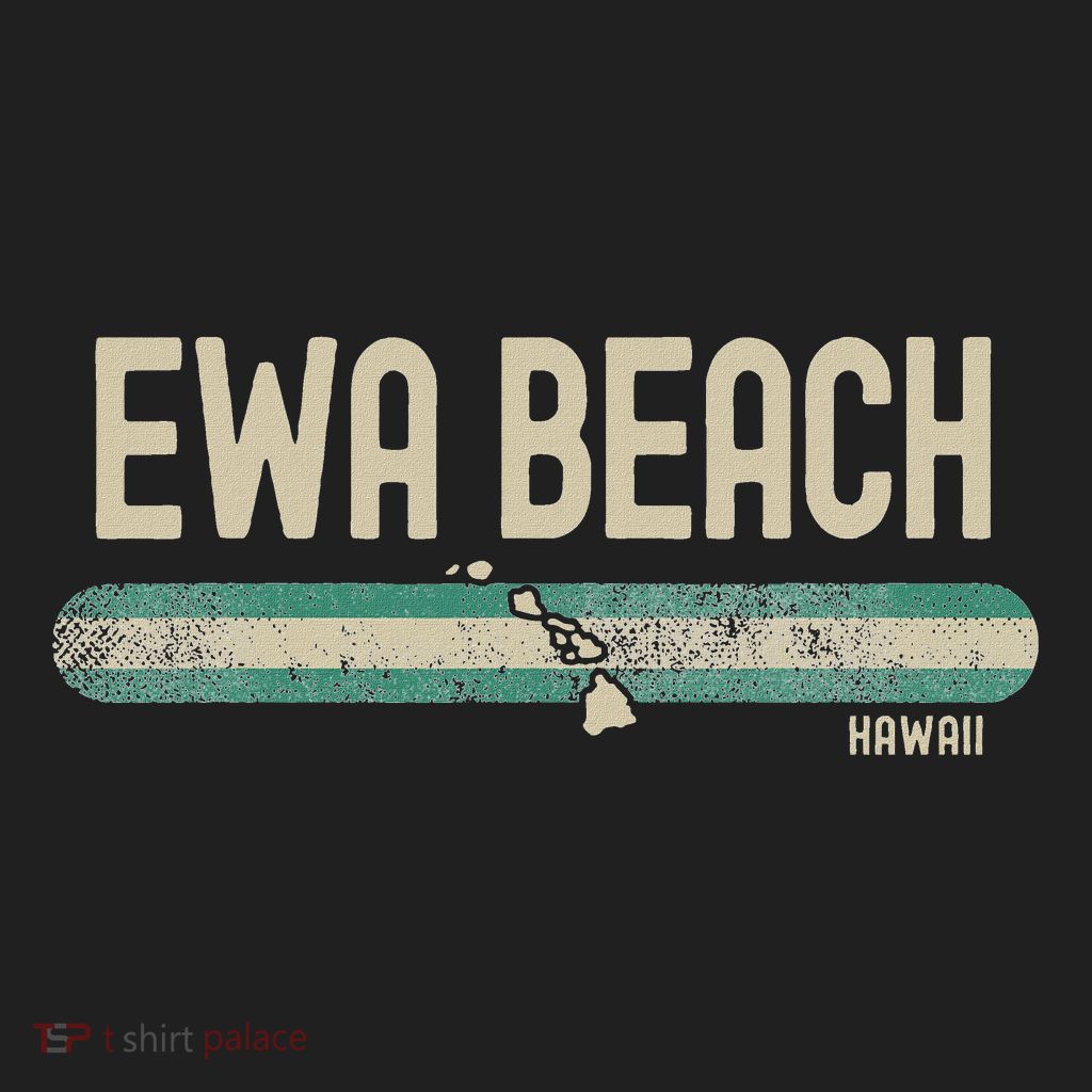 Ewa Beach Hi Hawaii Travel & 80s Style Hat | TShirtPalace