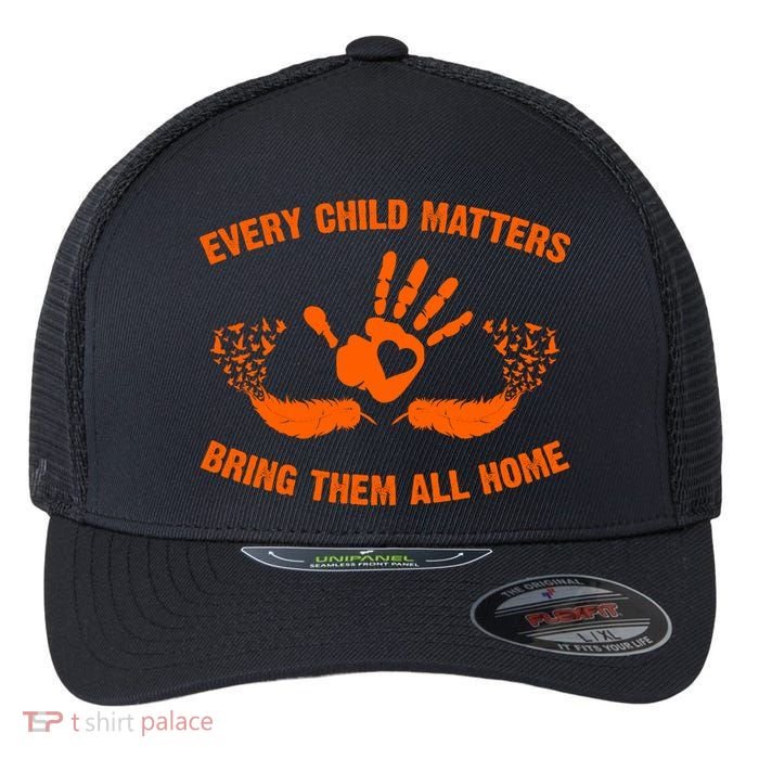 Every Child Matters Bring Them All Home Orange Handprint Flexfit ...
