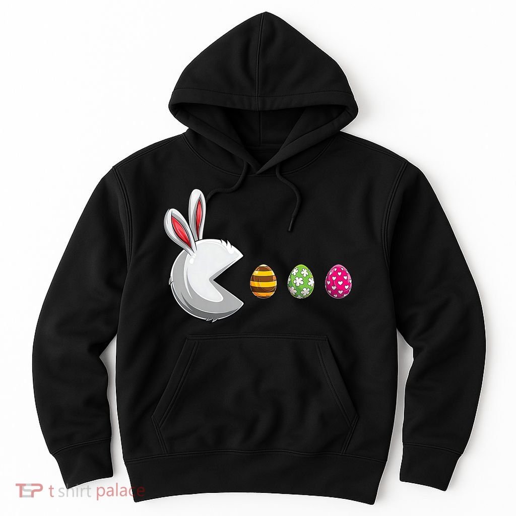 Easter Eggs Bunny Cute Holiday Hoodie | TShirtPalace