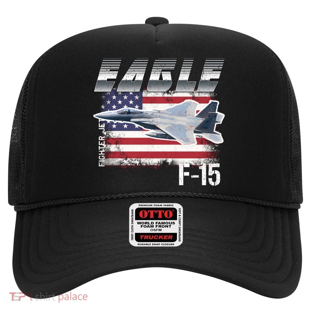 Eagle F 15 Aircraft Trucker Hat | TShirtPalace