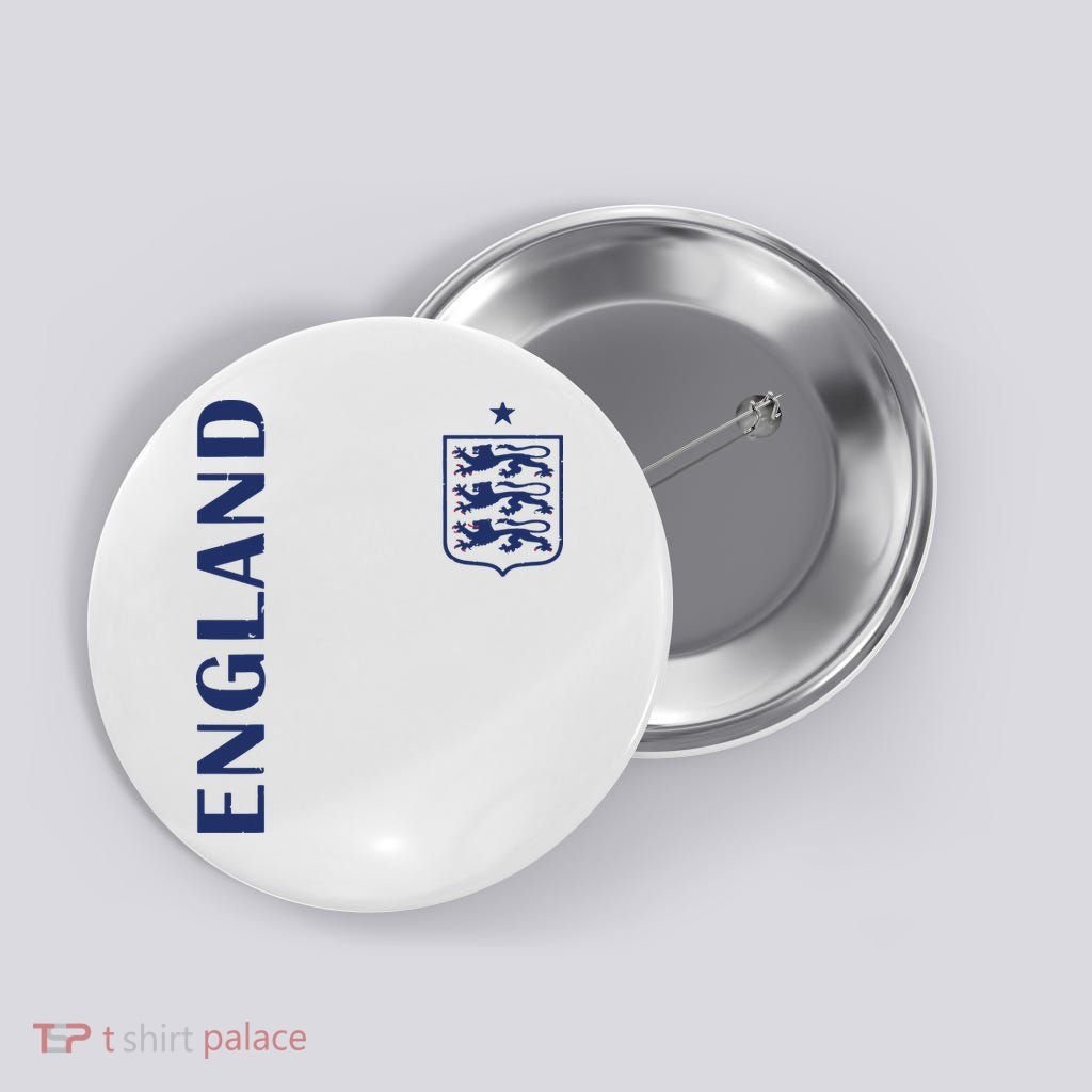 England Football Crest Button | TShirtPalace