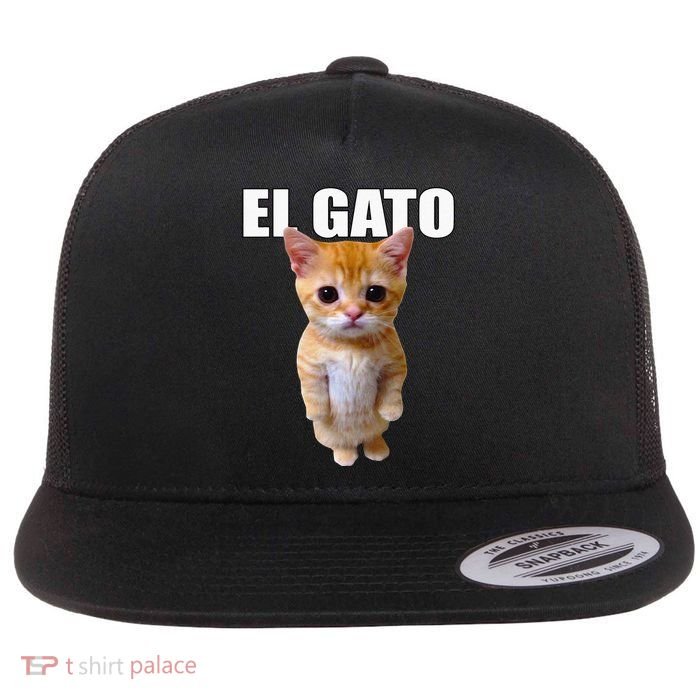 El Gato Meme Sad Crying Cat Munchkin Kitty Meme Trendy Flat Bill ...