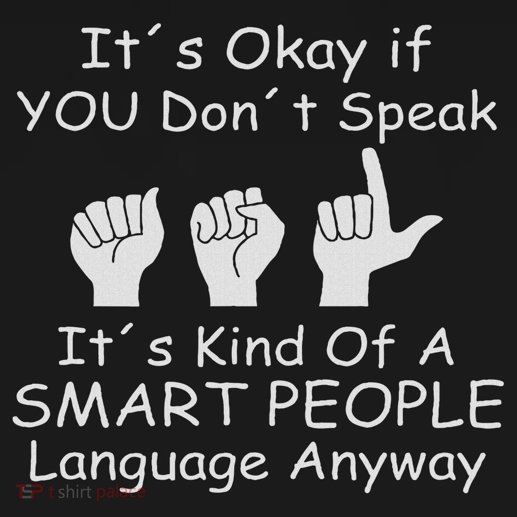 Funny Asl American Sign Language Softstyle Adult Sport Polo | TShirtPalace