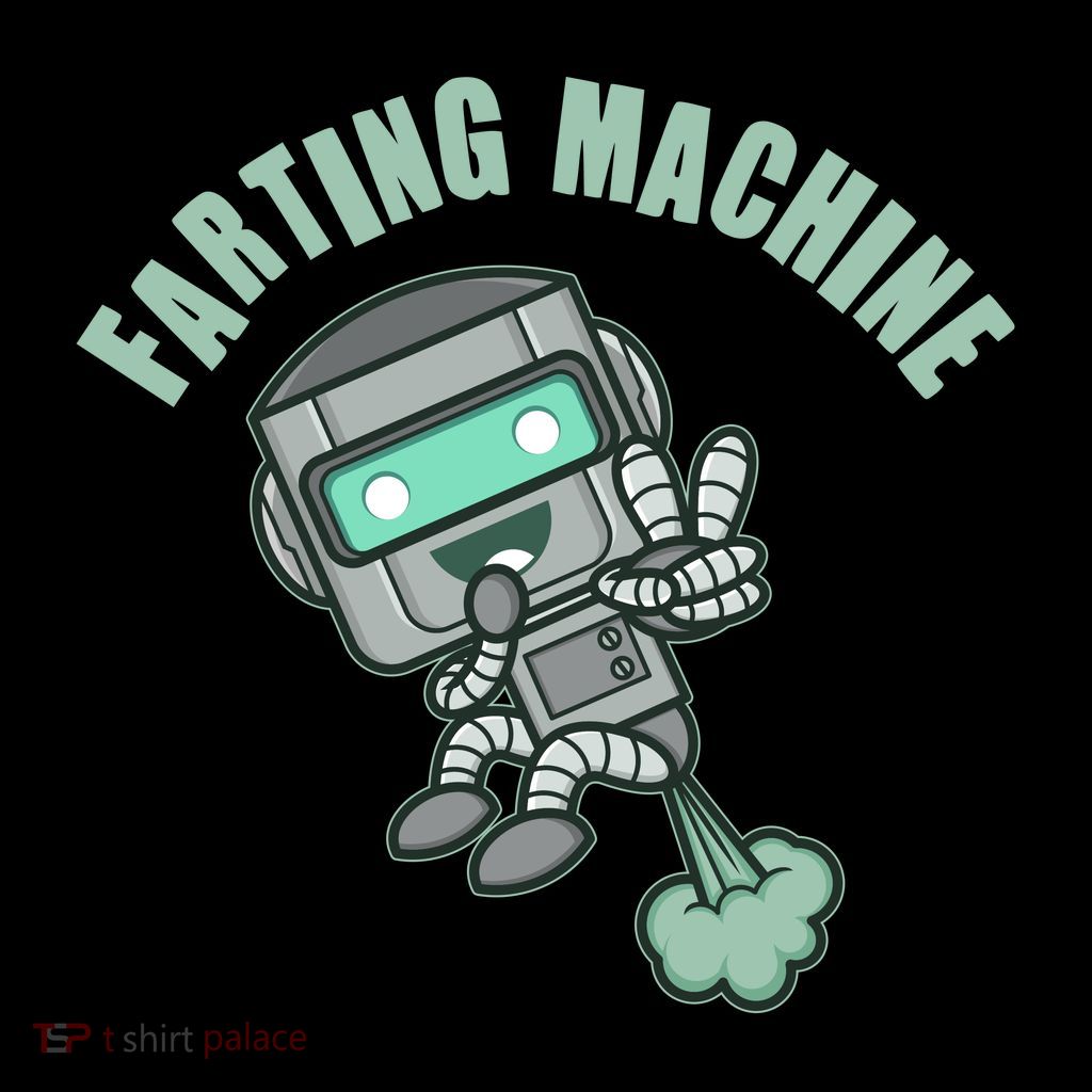 Funny Farting Machine Robot Ornament | TShirtPalace