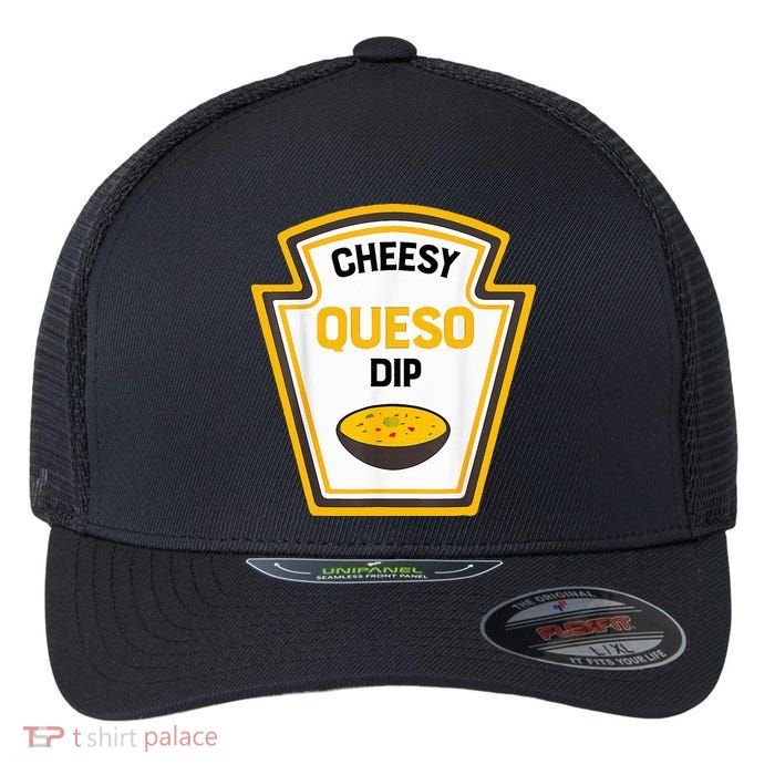 Funny Group Condiments Halloween Costume Cheesy Queso Dip Flexfit ...