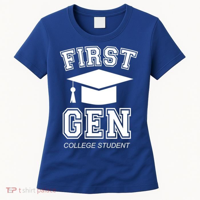 First Generation College Student Grad University Graduate Gift Women's ...